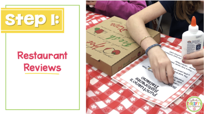 Classroom Transformation - Italian Restaurant for Commas & Periods ...