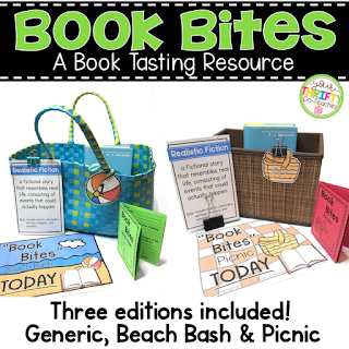 Hosting a Book Tasting Activity Beach Bash Style - Your Thrifty Co-Teacher