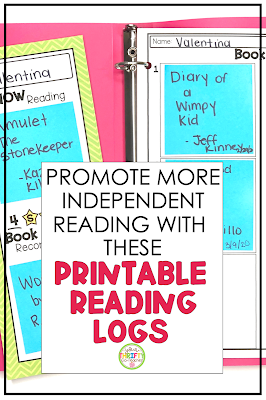 Non-Traditional Printable Reading Log - Your Thrifty Co-Teacher