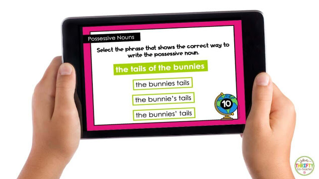 Possessive Nouns Activities for Upper Elementary - Your Thrifty Co-Teacher