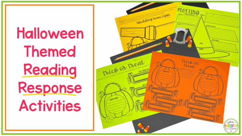 ELA Halloween Activities for the Classroom - Your Thrifty Co-Teacher