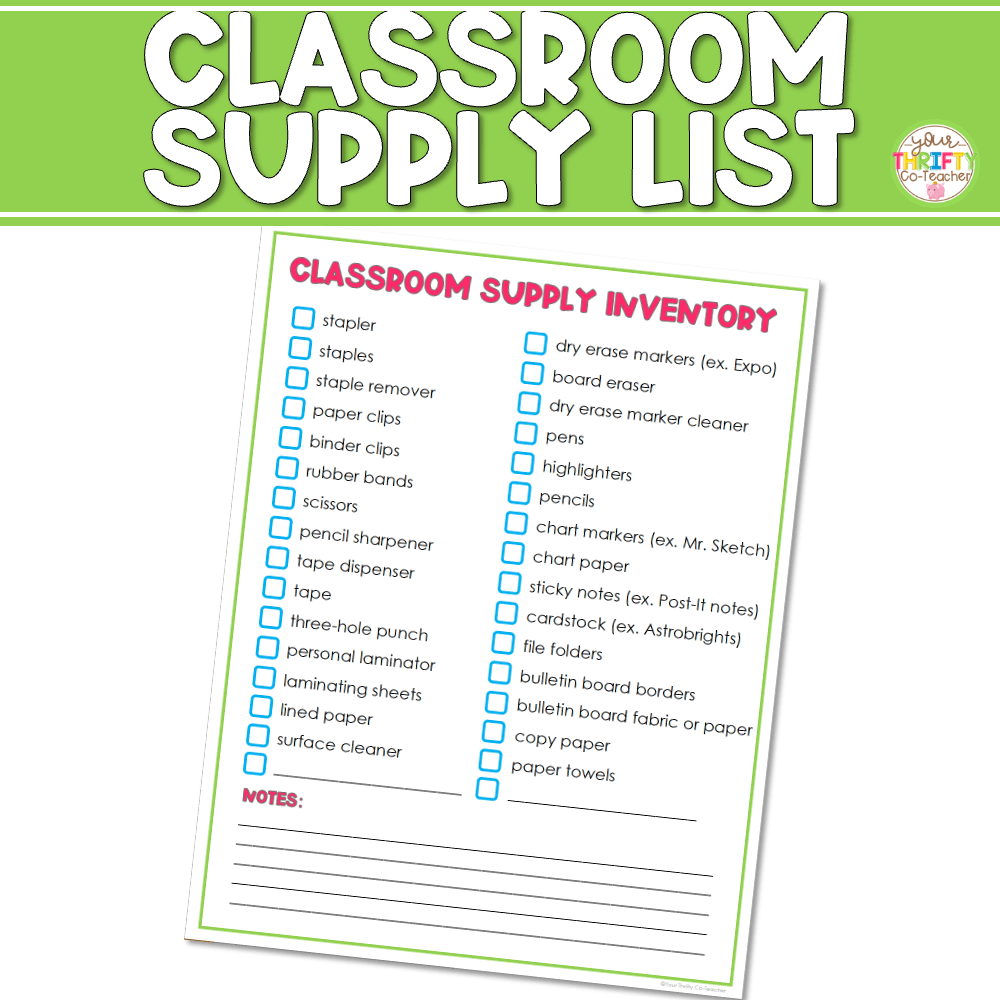 Make Back to School Preparation Part of Your End of the Year Activities ...