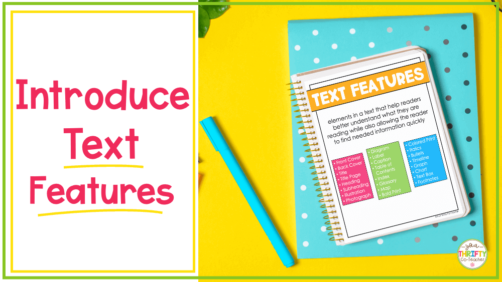 Teaching Nonfiction Text Features - Your Thrifty Co-Teacher