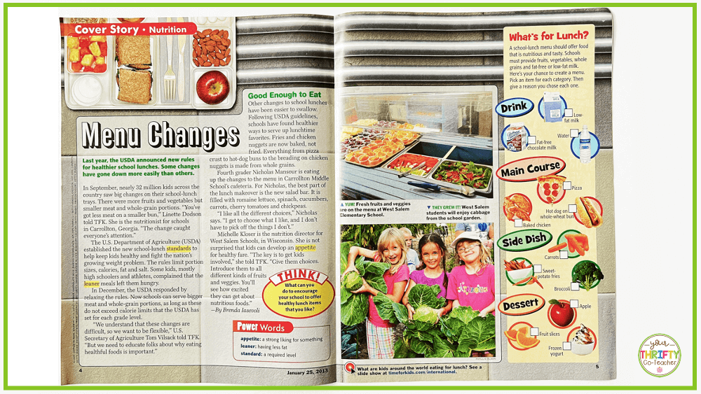 Teaching Nonfiction Text Features - Your Thrifty Co-Teacher