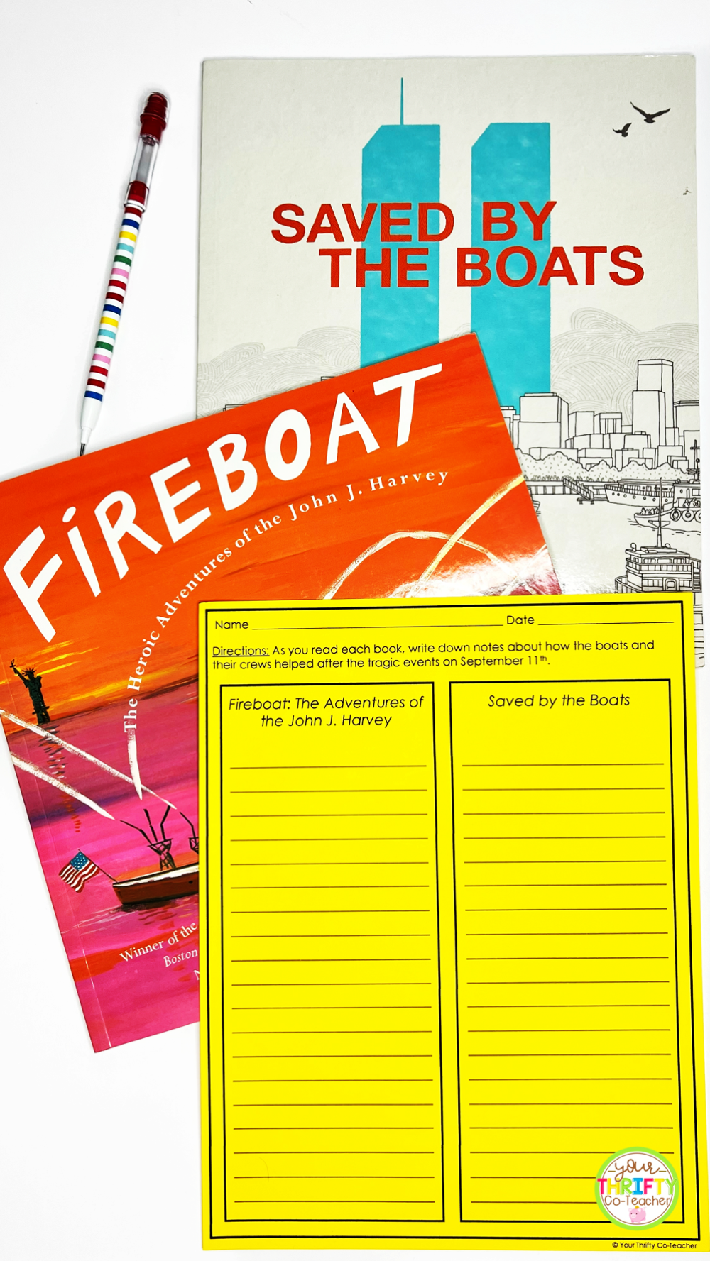 September 11 Activities for Upper Elementary - Your Thrifty Co-Teacher