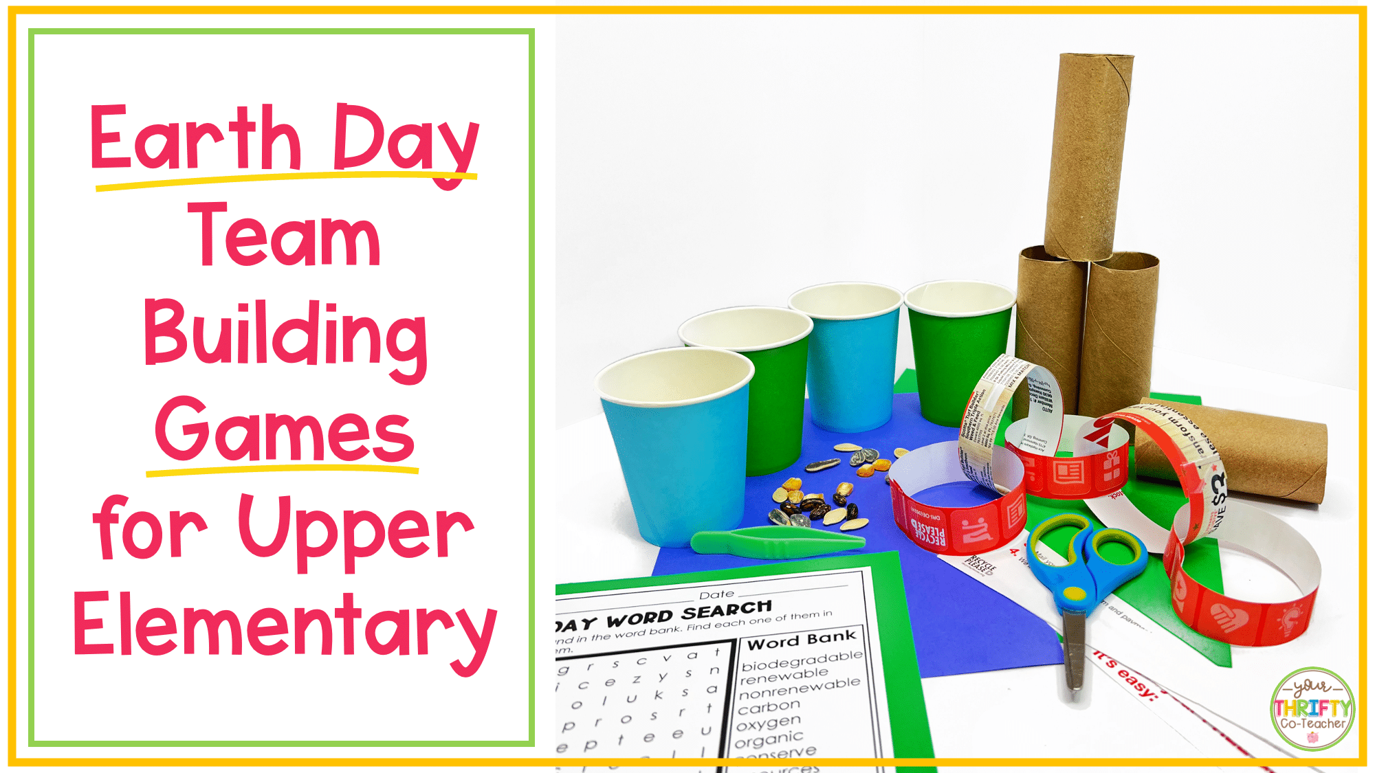 Fun Earth Day Games for Elementary Students - Your Thrifty Co-Teacher
