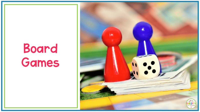 Indoor Recess Games for Upper Elementary - Your Thrifty Co-Teacher