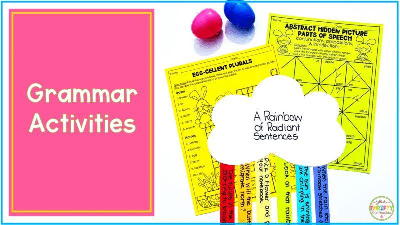 ELA Spring Classroom Activities for 4th & 5th Grade - Your Thrifty Co ...