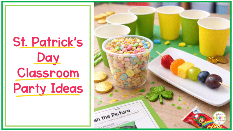 St. Patrick's Day Classroom Party Ideas for Upper Elementary - Your ...